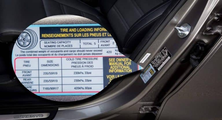 Recommended Tire Pressure - What Should My Tire Pressure be? - DrivingPress