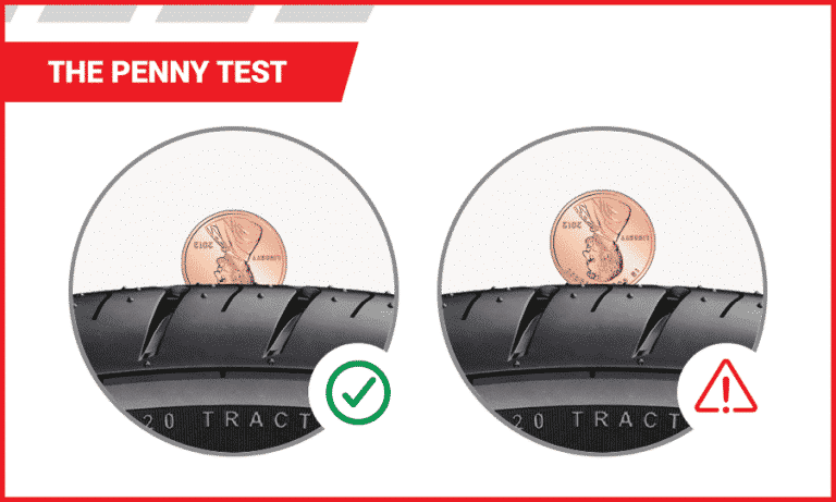 The Penny Test: How to Measure Tread Depth with Penny - DrivingPress